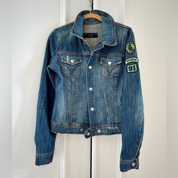 Juicy Couture | Jackets & Coats | Vintage Juicy Couture Jean Jacket ...